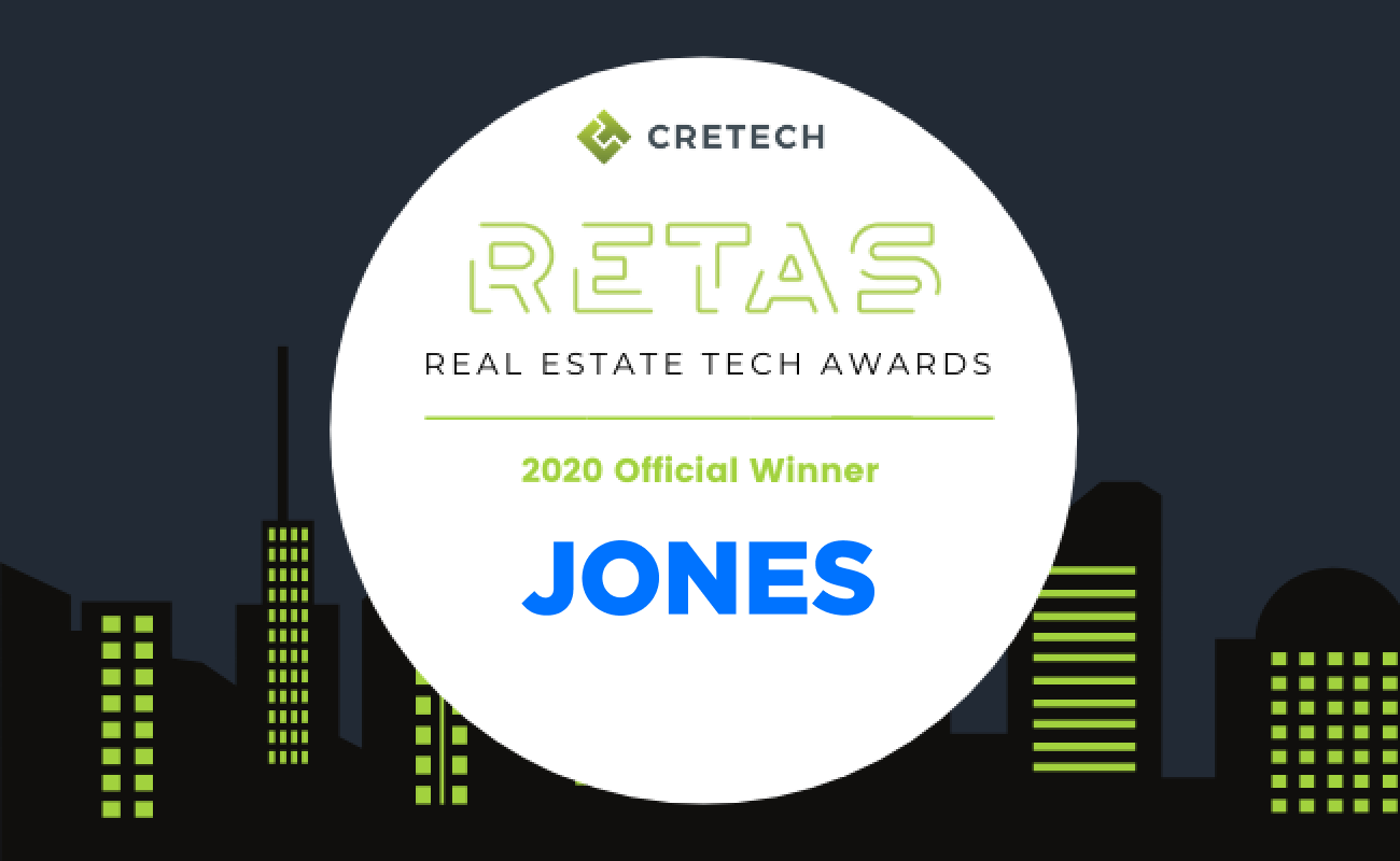 Jones Won a #RETA - 1st Place in the Insurance Category! - Jones