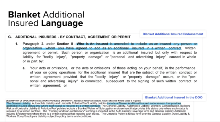 Additional Insured and How to Review it for Compliance | Jones